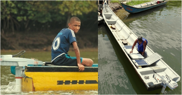 El proyecto que llevó botes eléctricos a pescadores en el Pacífico ...