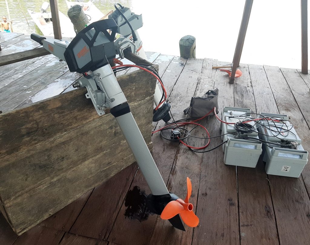 El proyecto que llevó botes eléctricos a pescadores en el Pacífico ...