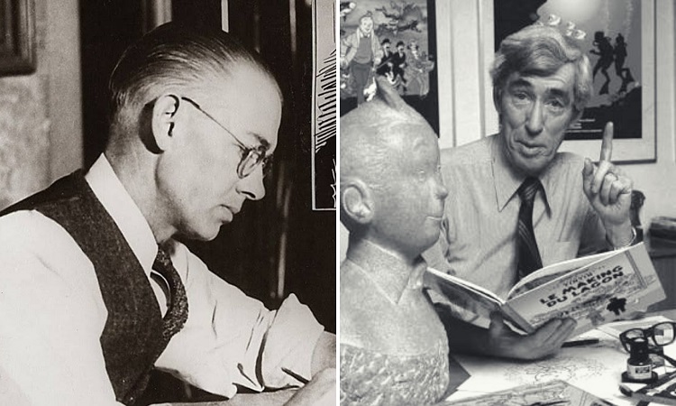 Georges Remi y Elzie Segar, los caricaturistas que marcaron a más de ...