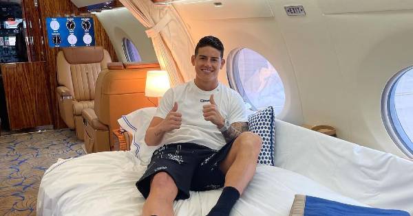 Así serían los viajes de James Rodríguez en su jet privado, que vale ...